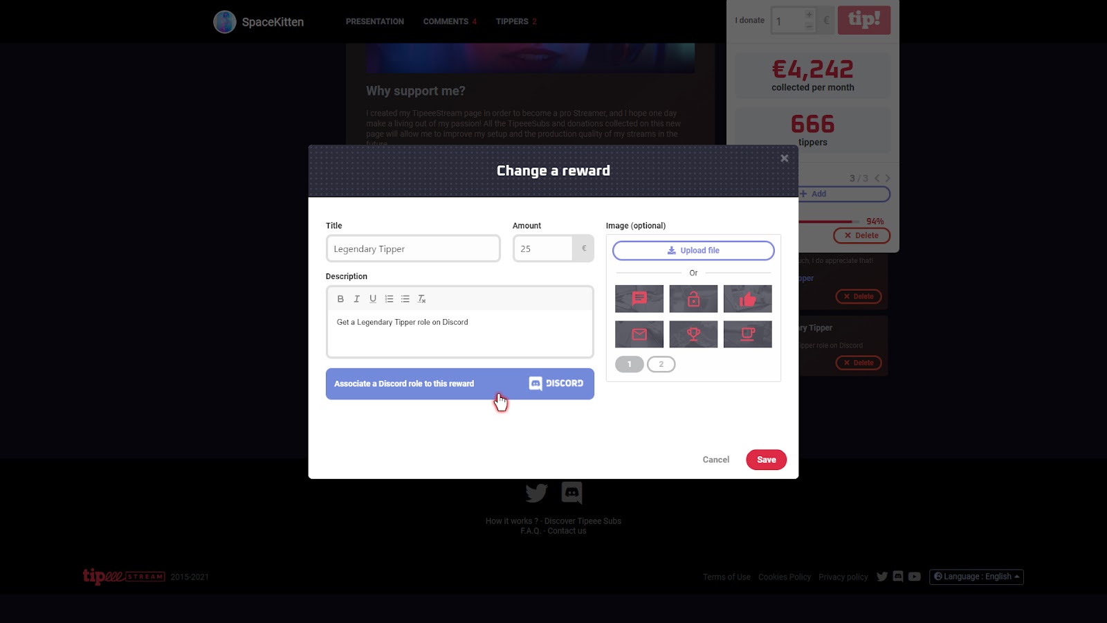 Connect your Discord server to your TipeeeStream donation page. – TipeeeStream - Help Center